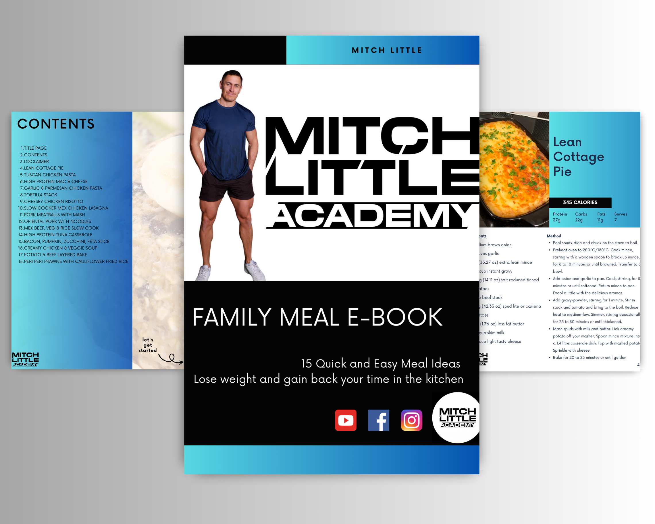 Family Meals Ebook – Mitch Little Academy